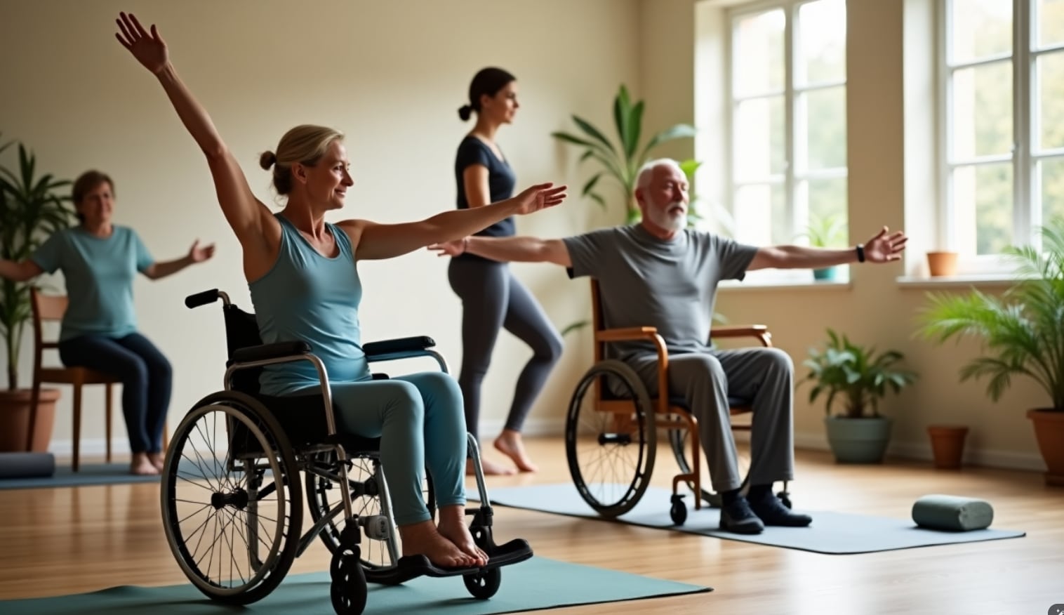 How to Practice Yoga for Disabled Adults: A Gentle Step-by-Step Guide ...